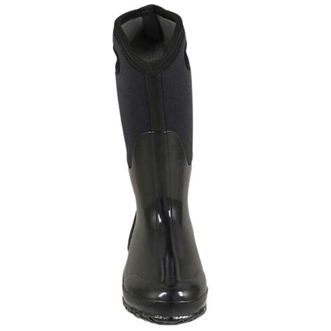 Bogs Classic High Handles Black Shine Free Shipping