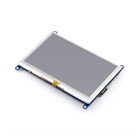 5 inch raspberry pi touch screen display makerlab electronics