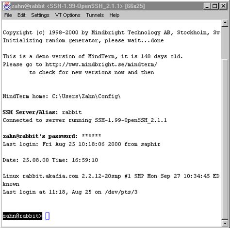 Installing And Using Secure Shell SSH