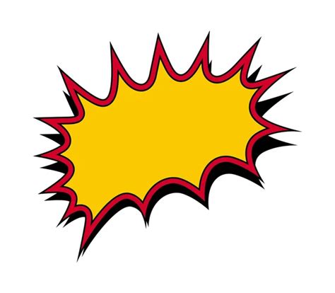 Comic Burst Vector Stock Vector Image By ©baavli 24665351