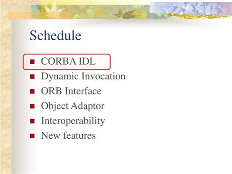 Corba An Overview Mojtaba Hosseini Ppt Download