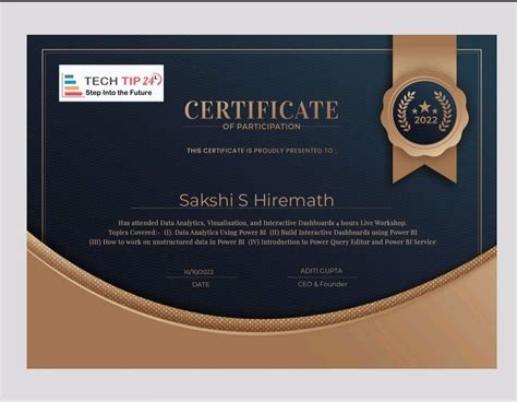 Sakshi Hiremath On Linkedin Thank You For The Powerbi Workshop Aditi