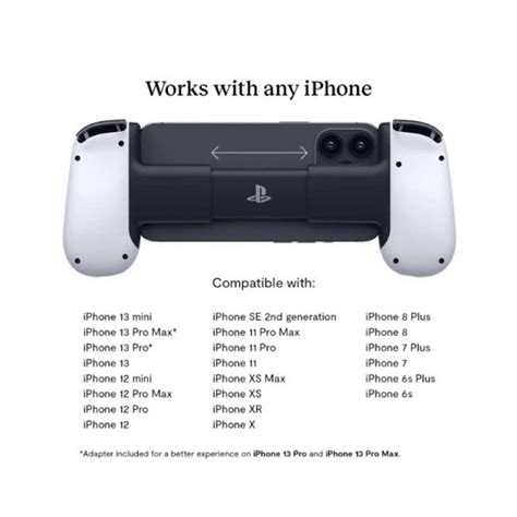 Buy Online Backbone One Mobile Gaming Controller For Iphone Playstation Edition In Qatar