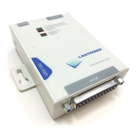 Lantronix Uds10 User Manual Pdf Download Manualslib