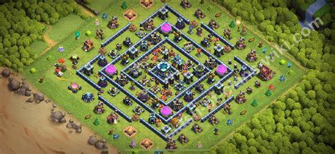 Farming Base Th13 With Link Hybrid Clash Of Clans 2026 Town Hall