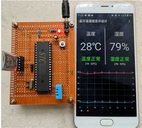 51单片机dht11温湿度检测手机蓝牙app显示设计单片机串口蓝牙app Csdn博客