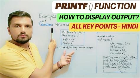 Examples Of Printf Function How Printf Works Urduhindi