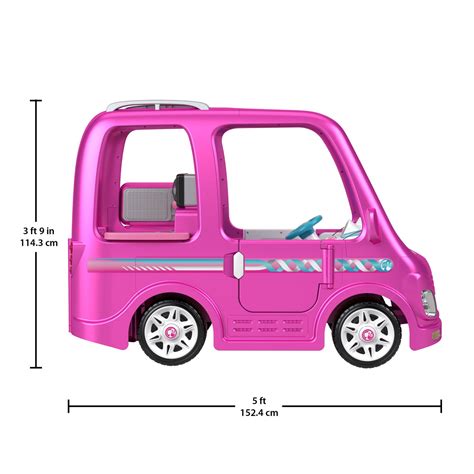 Power Wheels Barbie Dream Camper Battery Powered Ride On Vehicle