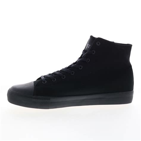 Lugz Stagger Hi Wide Mstaghwc 001 Mens Black Wide Lifestyle Sneakers S