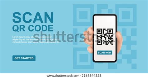qr code scan service banner verification เวกเตอร์สต็อก ปลอดค่า
