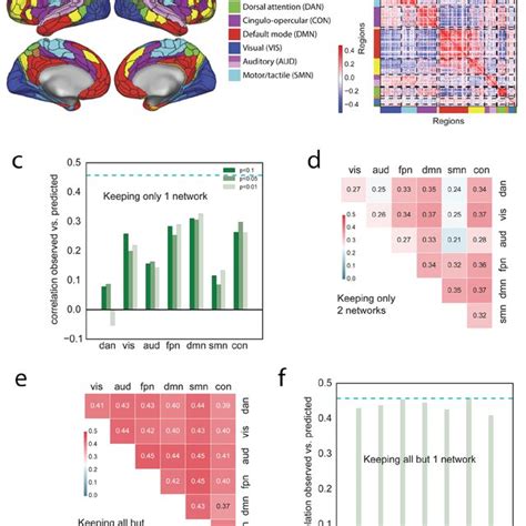 A Distributed Neural Basis For G A Assignment Of Parcels To Major Download Scientific Diagram