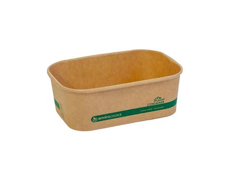 Kraft Rectangular Containers 750ml Prestige Products