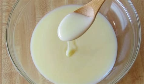 შინ დამზადებული შესქელებული რძე სქელი და ნაზი გამოდის როგორც