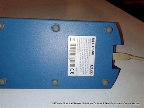 Pico Usb Tc 08 Thermocouple Data Logger Bentley And Associates Llc