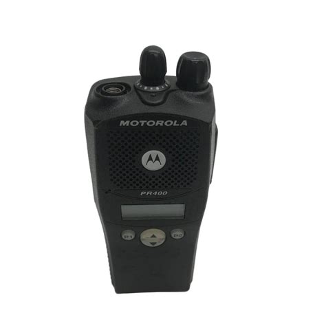Motorola Pr400 Aah65kdf9aa3an Portable Vhf Radio —