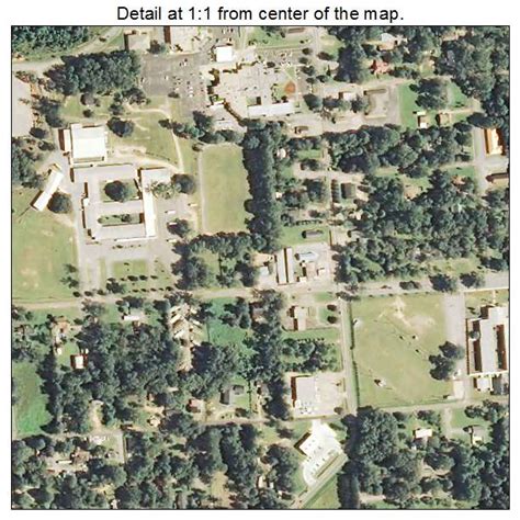 Aerial Photography Map Of Lucedale Ms Mississippi