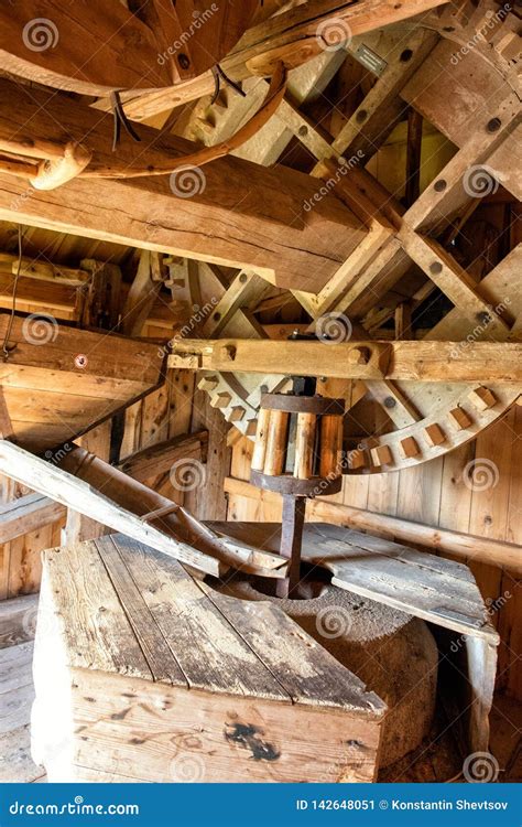 The Mechanism Of Windmill Editorial Photo Image Of Machinery