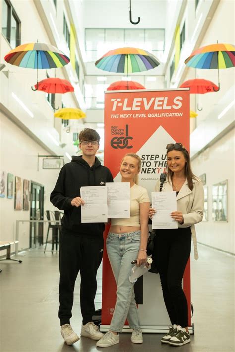 Eastdurhamcollege Tlevels Tlevelresultsday Tlevel Leanne Russell