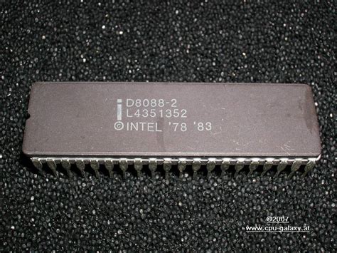 Cpu Galaxy At Vintage Chips Intel 8088 Section