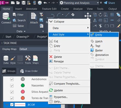 Solved How To Create A Legend That Summarizes The Layers Shown In The