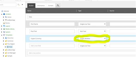 An Sitecore Multilist Field With An External Datasource Flux Digital Blog