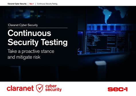 Continuous Security Testing Claranet Cyber Security