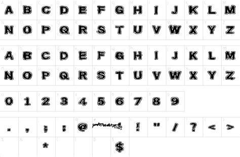 Firebug Font 1001 Free Fonts