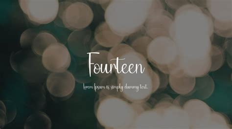 Fourteen Font Download Free For Desktop Webfont