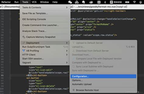 webstorm 链接服务器 更新前端代码 webstorm开启服务器 CSDN博客