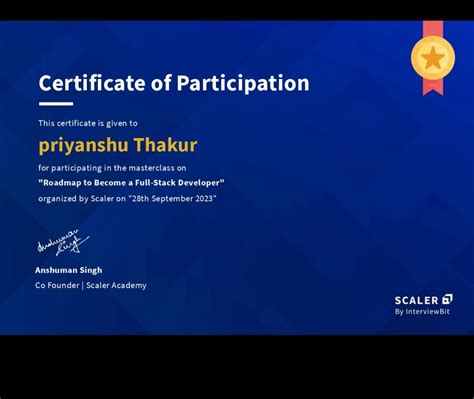 Priyanshu Thakur On Linkedin I Completed The Three Hour Course For