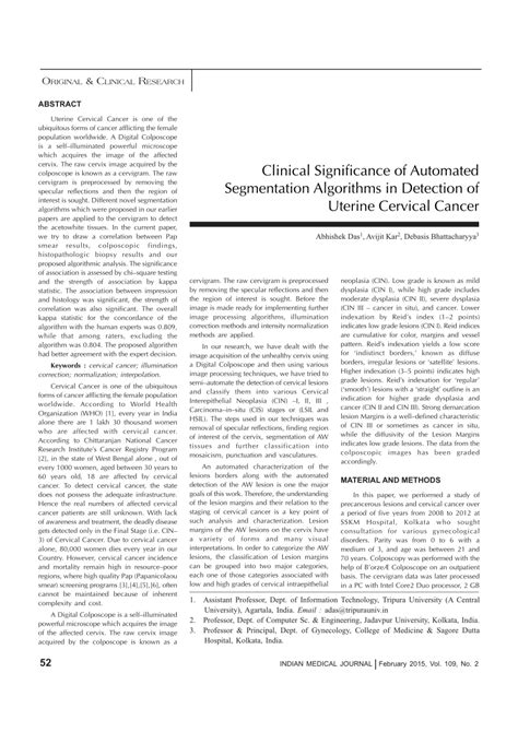 Pdf Clinical Significance Of Automatic Segmentation Algorithms In