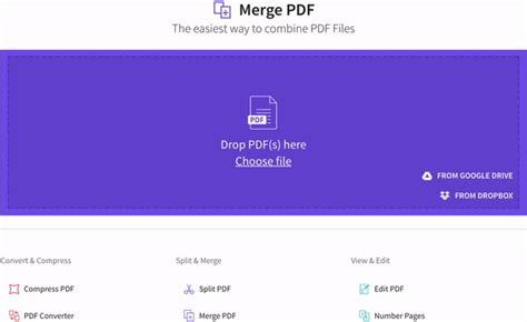 How To Combine PDF Files On A Mac Smallpdf