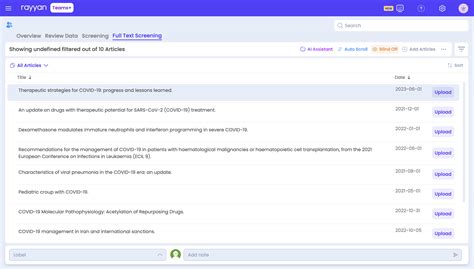 How Do I Complete Full Text Screening On Rayyan Rayyan Help Center
