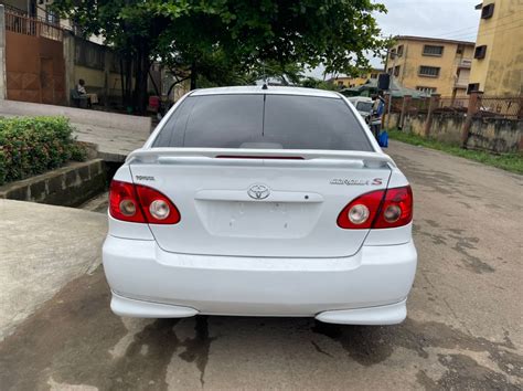 Toyota Corrola S 2007 Foreign Used Recently Cleared Autos Nigeria