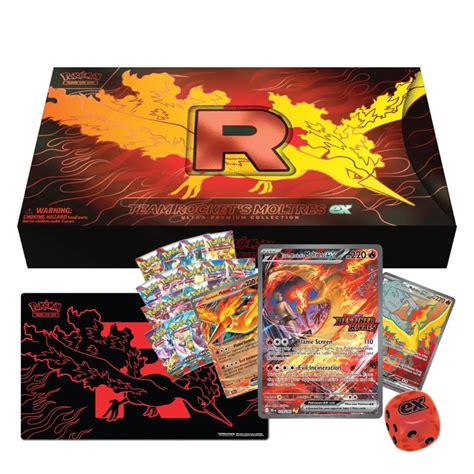 Team Rockets Moltres Ex Ultra Premium Collection Aldebarán Tcg