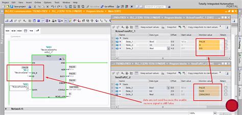 Moving Data Between Plcs Using Siemens Tsend Trcv Plc Programming Learning
