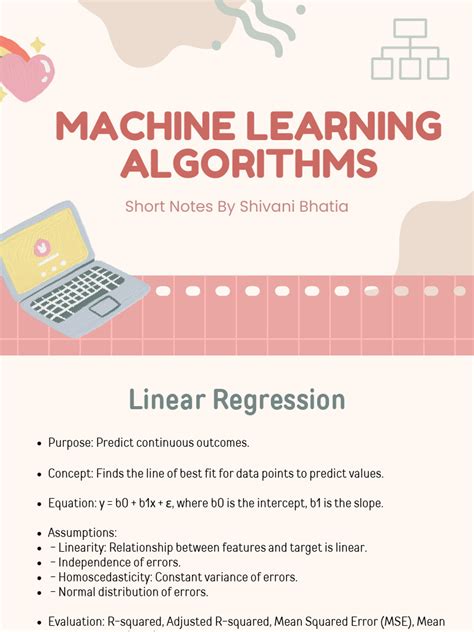 Mlcheatsheet Pdf Regression Analysis Statistical Classification