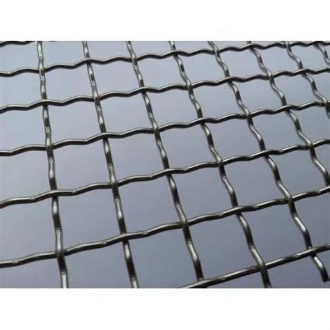 Mild Steel Galvanized Crimped Wire Mesh Packaging Type Roll At Rs 50