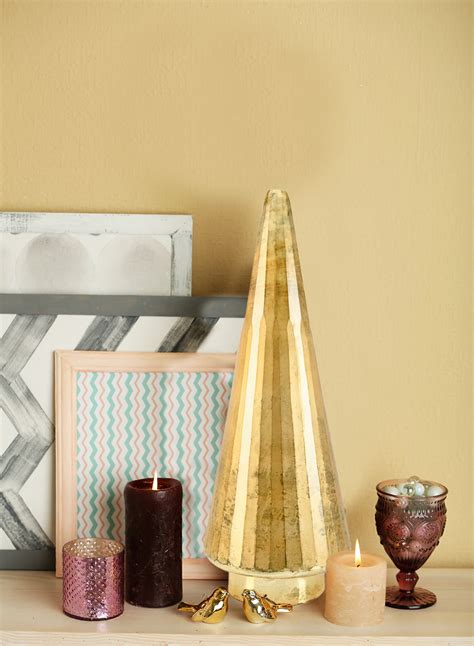 Mercury Glass Christmas Tree Holiday Decor Serene Spaces Living