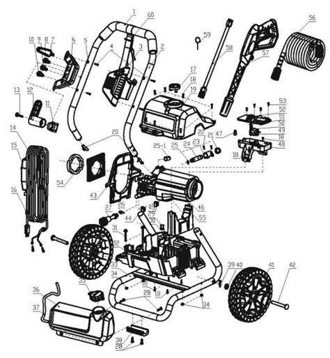 Greenworks 2000 Psi Pressure Washer Replacement Parts