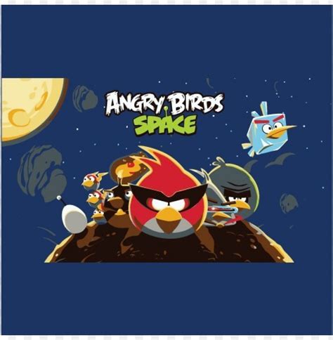 Angry Birds Space Logo Vector Free Toppng