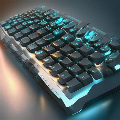 Futuristic Sci Fi High Technological Pc Keyboard By Pickgameru On Deviantart