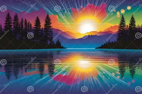 Ai Generated Illustrations For The Concept Of Physics On The Topic Of