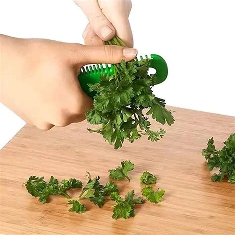 Vegetable Leaf Comb Vegetable Herb Eliminator Multifunctional Vanill