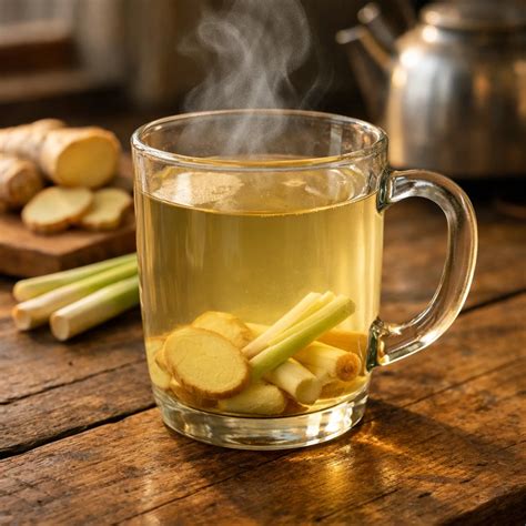 Ginger Lemongrass Tea Recipe Itsonly Recipes