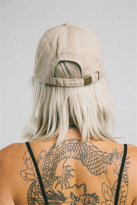 Bones Dad Hat Cream Billy Bones Club ベースボールキャップ メンズ ストリート オフホワイト