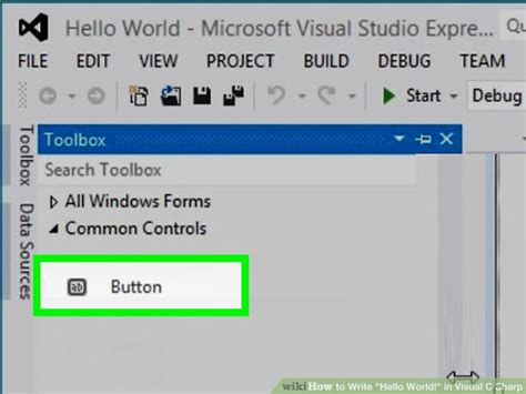 How To Write Hello World In Visual C Sharp 10 Steps