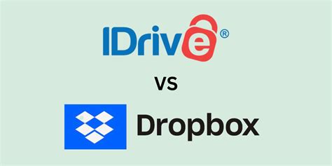 Idrive Vs Dropbox Comparison