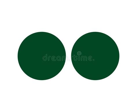 Circle Shape Symbol Green Element Vector Graphic Design Stock Vector Illustration Of Stroke