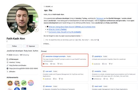 【github项目推荐 Ai 助手提示词库】【转载】github 提示词 Csdn博客